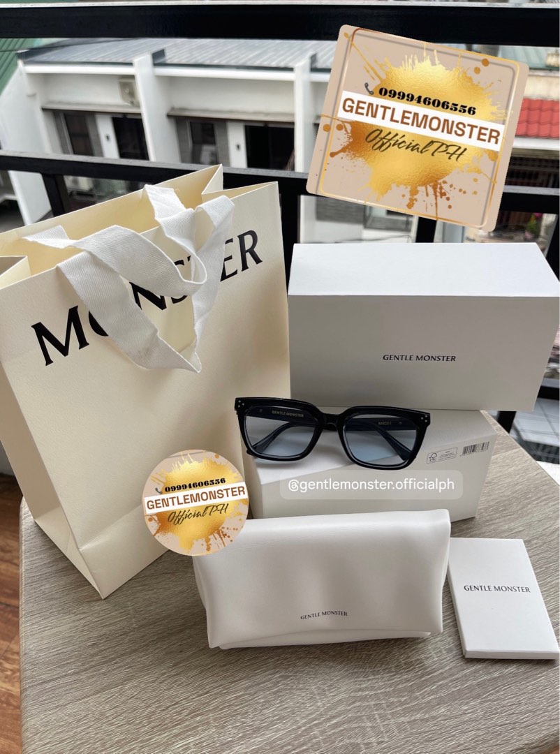 Gentle Monster Musee 01 (BL), Women's Fashion, Watches & Accessories ...