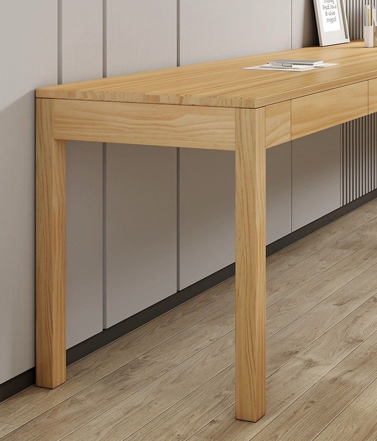 JAME Scandinavian Solid Wood Study Table, Furniture & Home Living, Furniture, Tables & Sets on ...