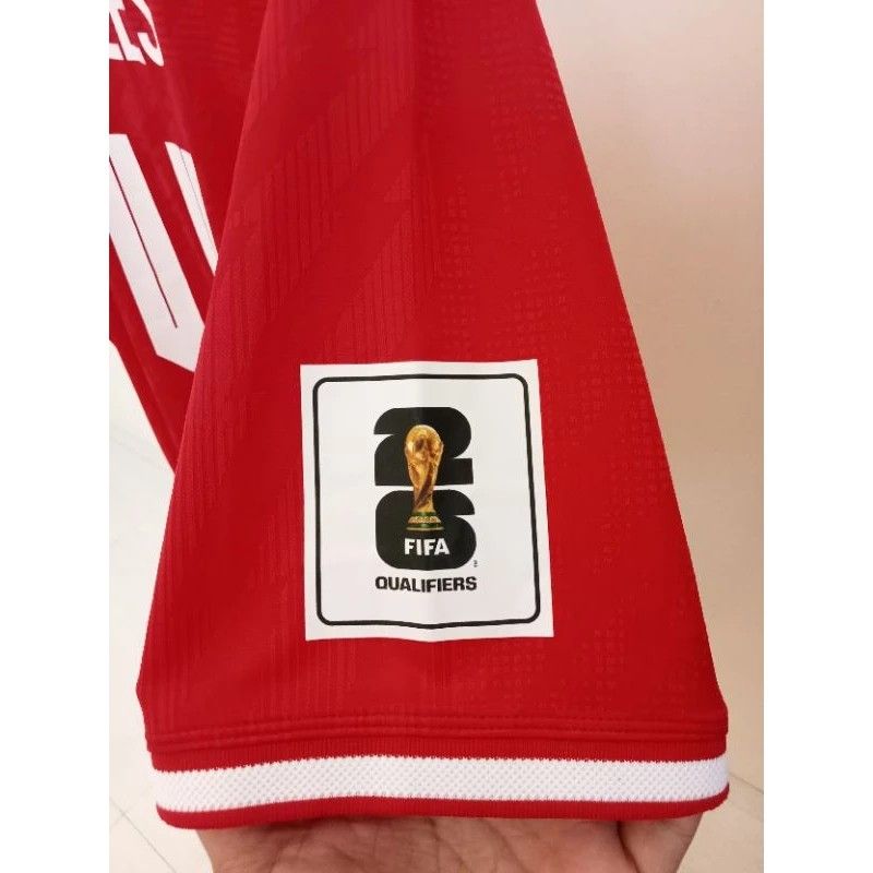 Jay Idzes #4 Timnas Indonesia National Team Tim Nasional Home Jersey ...