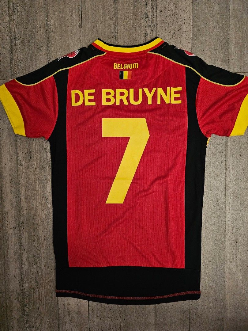 Jersey belgium 2012 euro home kevin de bruyne no 7 original size m ...