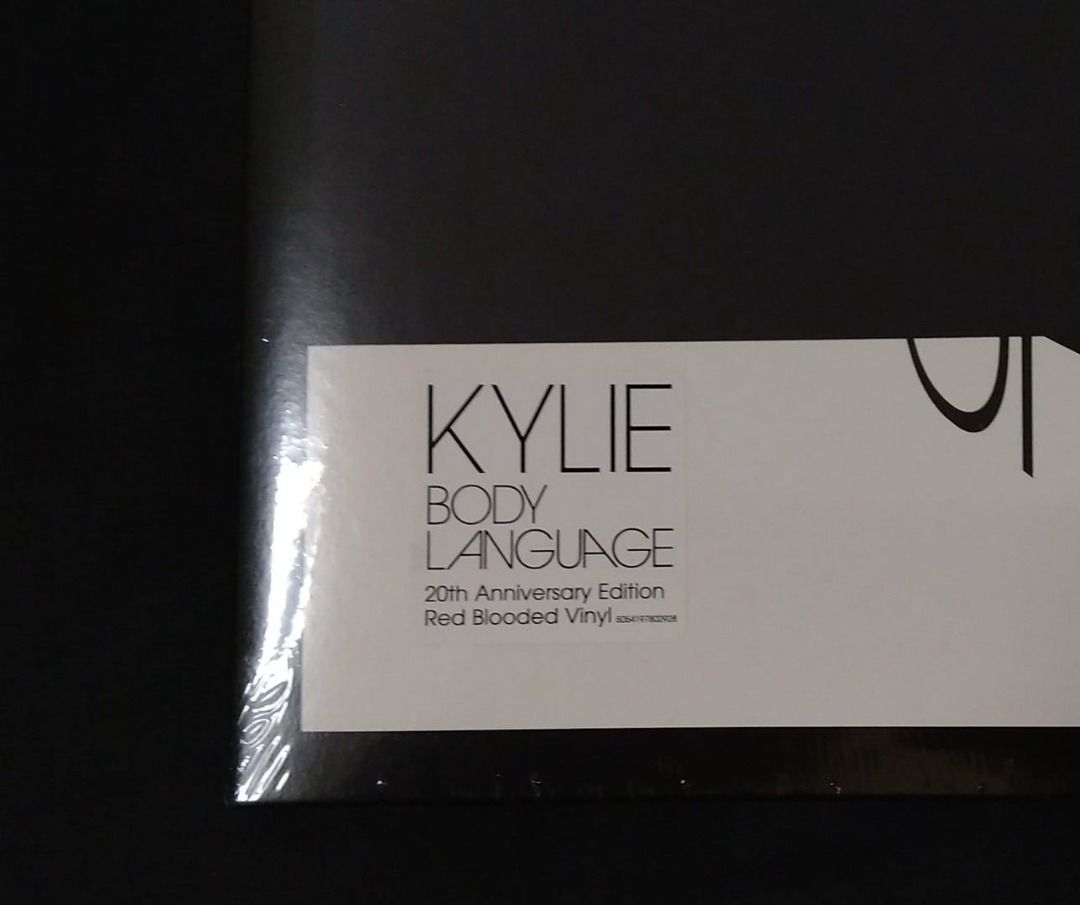 Kylie Minogue 限量 紅膠 Body Language 全新未開 LP vinyl, 興趣及遊戲, 音樂、樂器 & 配件, 音樂與 ...