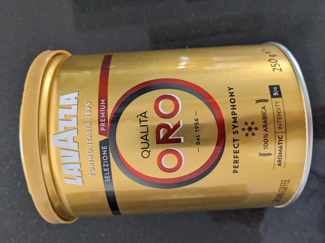 Lavazza Oro - 250g cafe powder, Food & Drinks, Packaged & Instant Food ...
