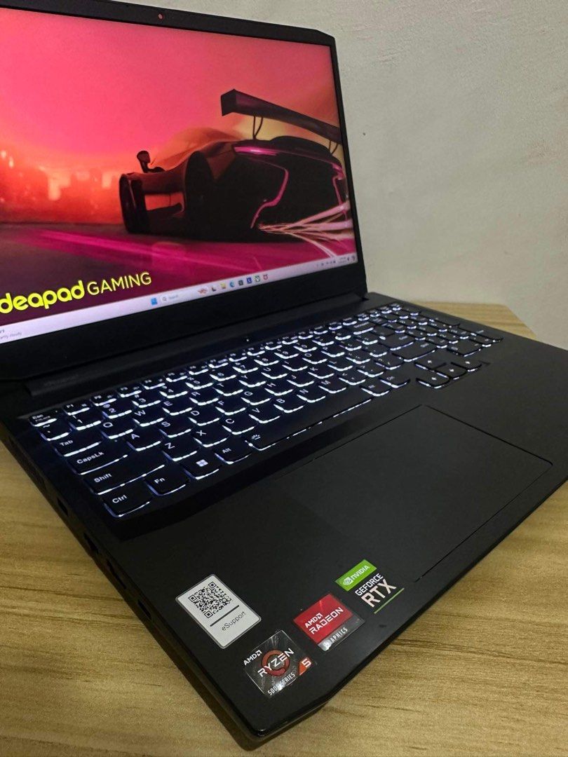 Lenovo IdeaPad Gaming 3 82K2 Ryzen 5 5600 8GBRAM 512GB SSD, 4GB NVIDIA ...