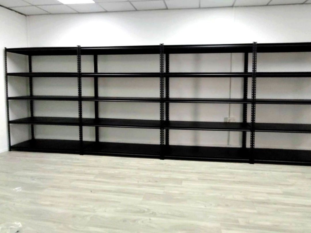 Like New Boltless Full Metal Storage Shelves Shelving Racks, Furniture ...