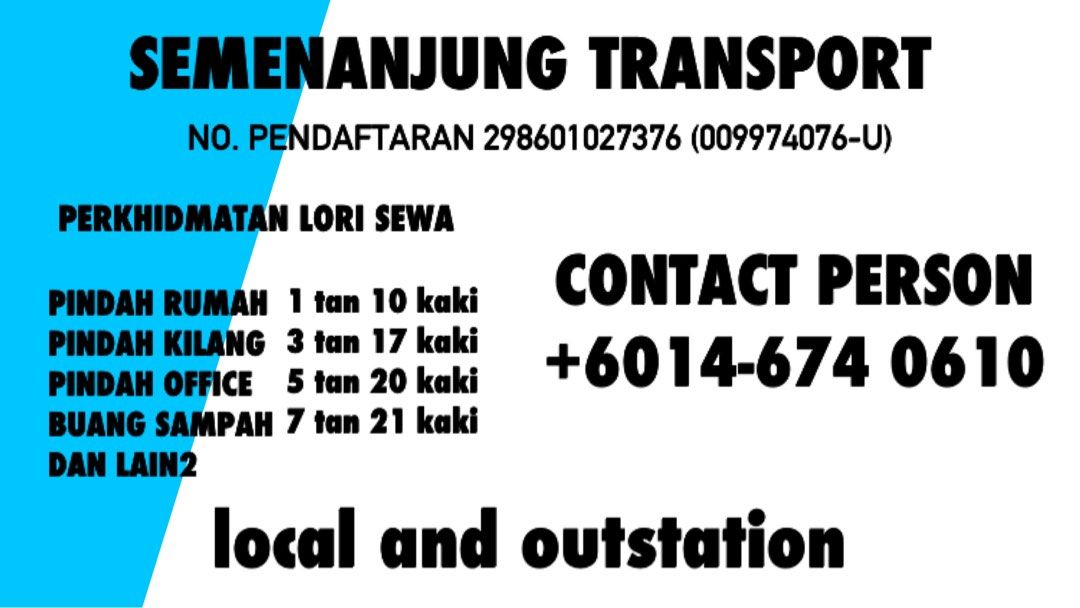 Lori sewa 20 kaki +60 14 6740 610, Looking For on Carousell