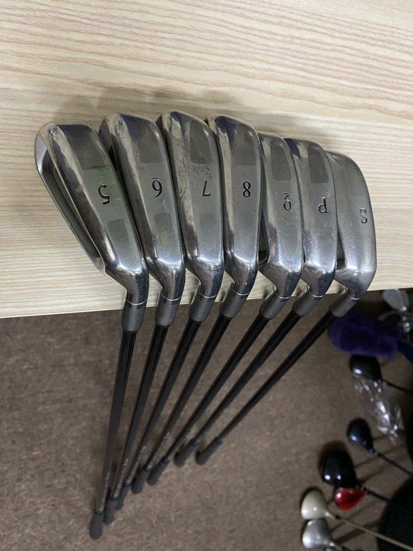 MacGregor MacTec NV2-iX Irons Set, Sports Equipment, Sports & Games ...