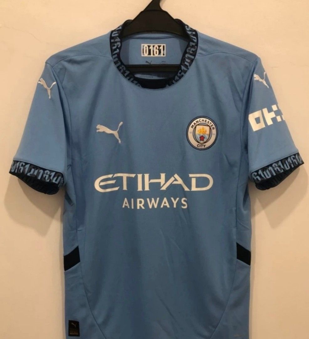 Manchester City Home Jersey 2024/2025 Original Mancity Football Shirt ...