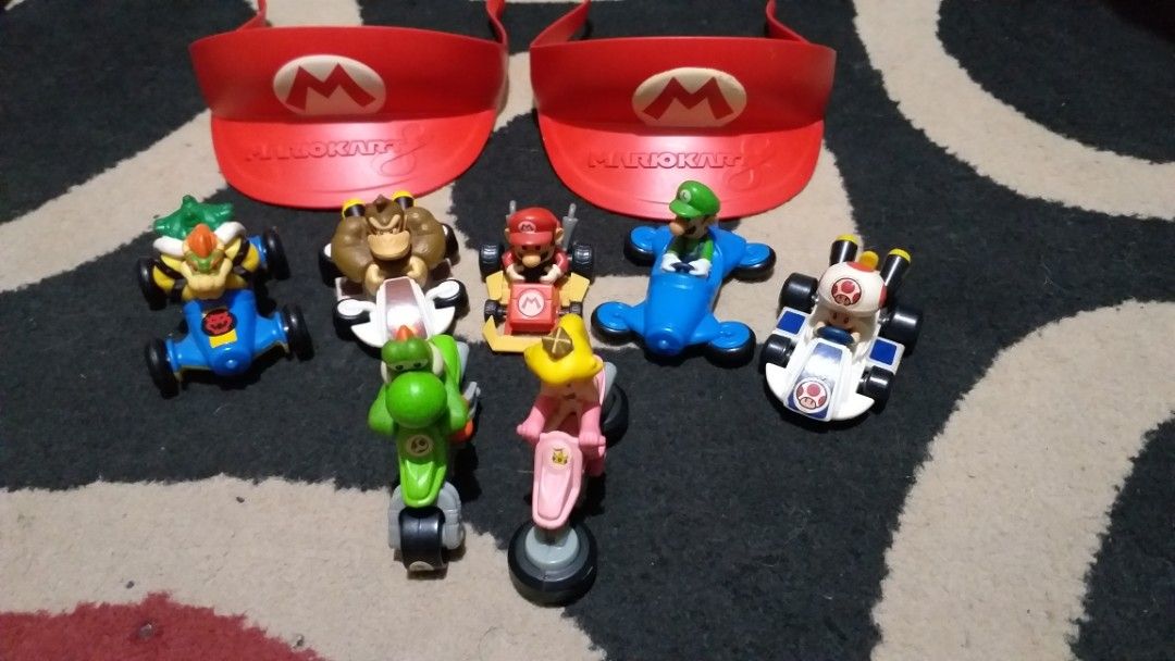 Mario kart 8 Mcdo complete set, Hobbies & Toys, Toys & Games on Carousell