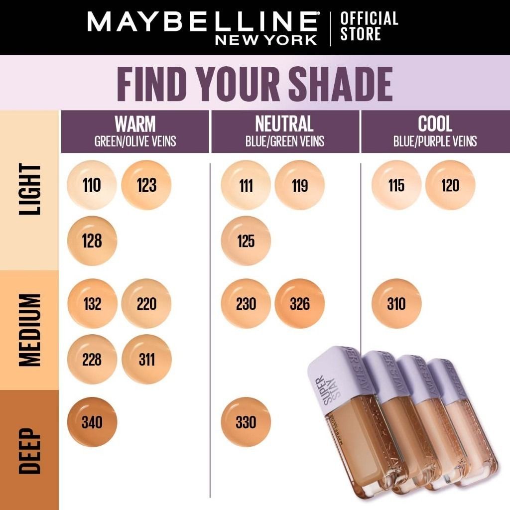 Maybelline Superstay Lumi Matte Shade 120, Beauty & Personal Care, Face ...