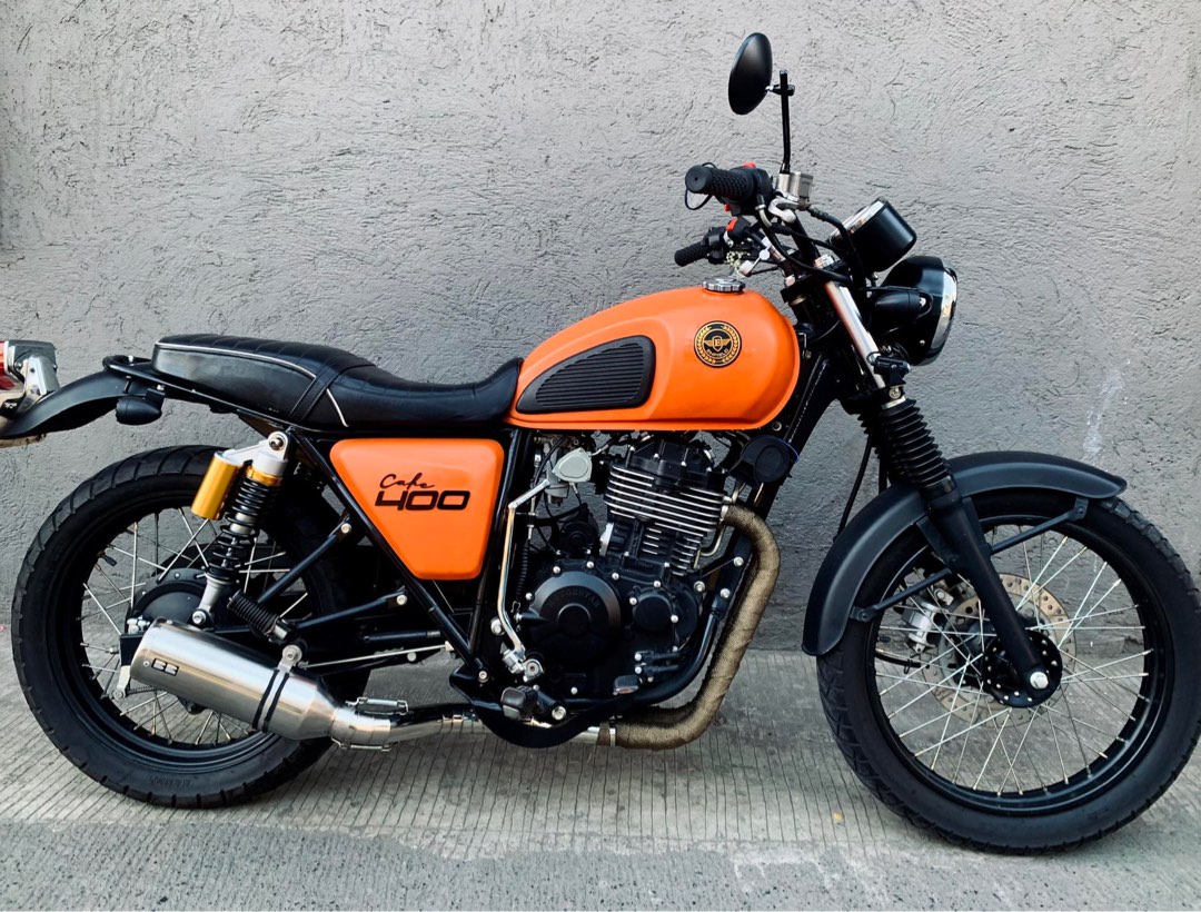 Motorstar Cafe 400, Motorbikes, Motorbikes for Sale on Carousell