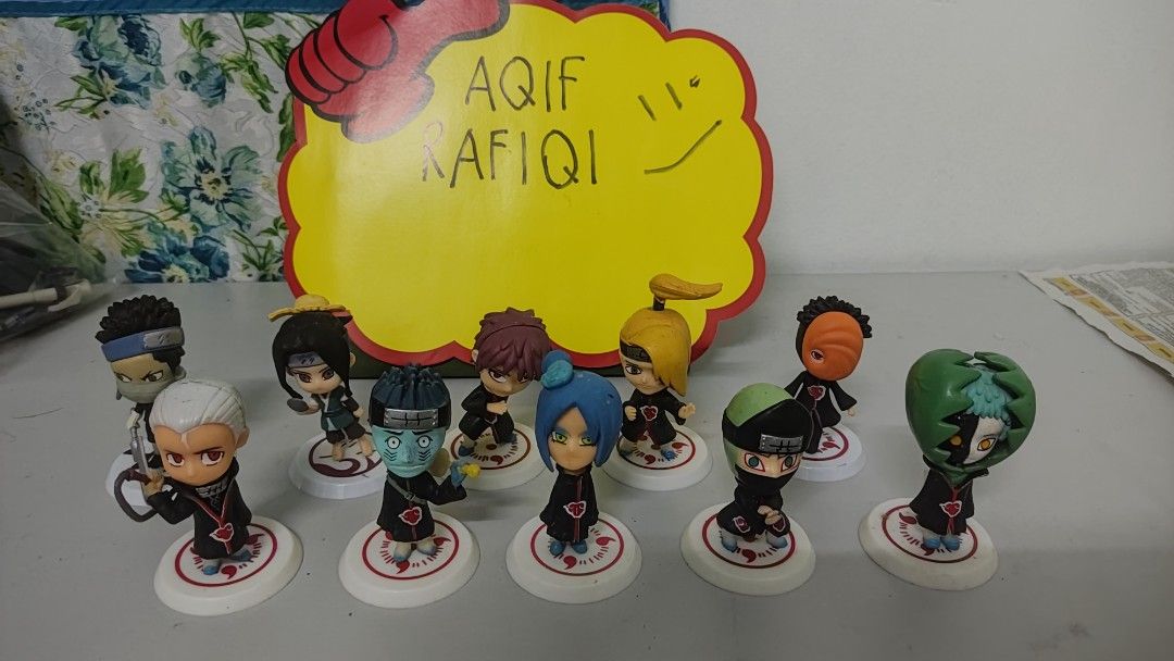 Naruto Akatsuki Chibi Figure Anime, Hobbies & Toys, Toys & Games on ...