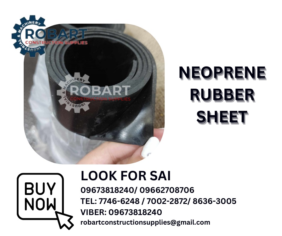 Neoprene Rubber Sheet, Commercial & Industrial, Construction Tools ...