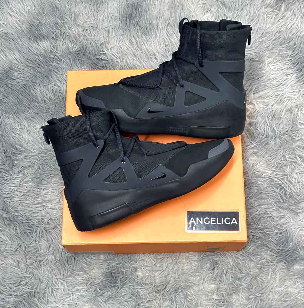 Nike Air Fog 1 Triple Black, Men's Fashion, Footwear, Sneakers on Carousell