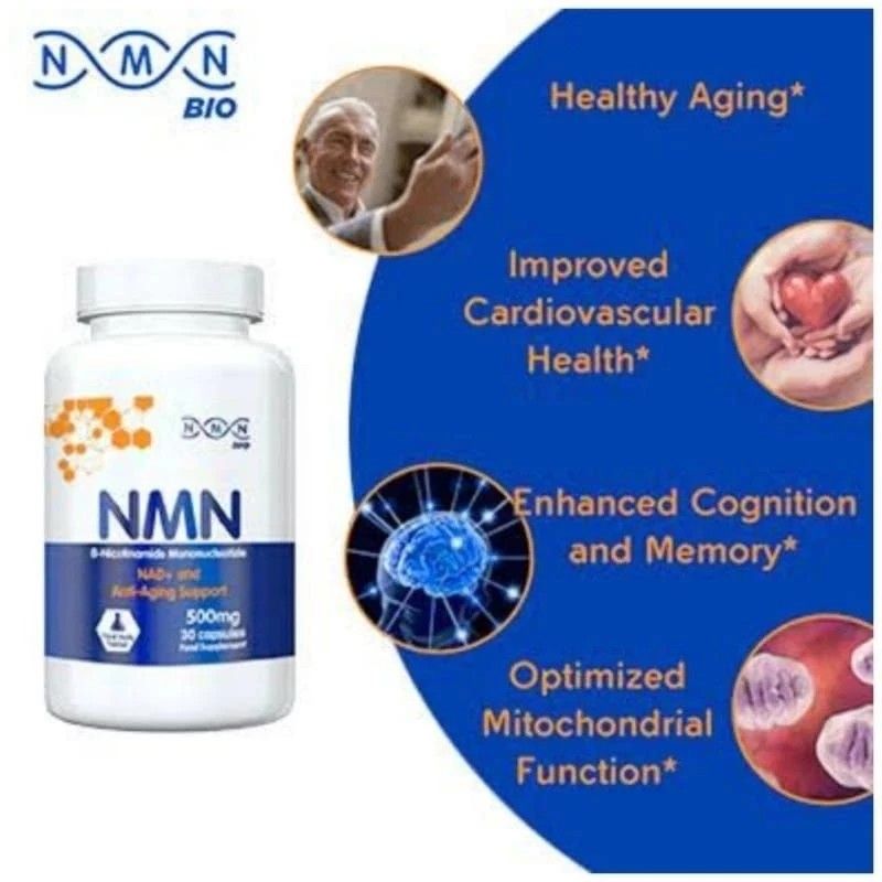 NMN Bio B-Nicotanimide Mononucleotide Anti Aging Support NAD+ ...