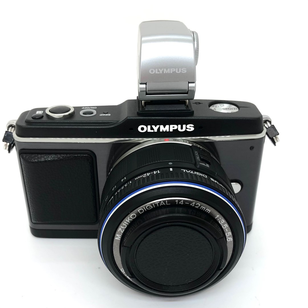 Olympus ep2 e-p2 kit set 復古機身 電子觀景器, 攝影器材, 相機 - Carousell