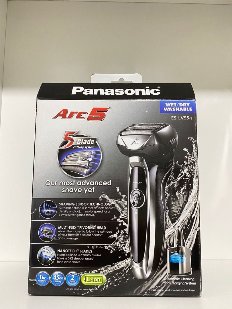 Panasonic ARC5 5-Blade Men's Electric Shaver ES-LV95s (LIKE NEW ...