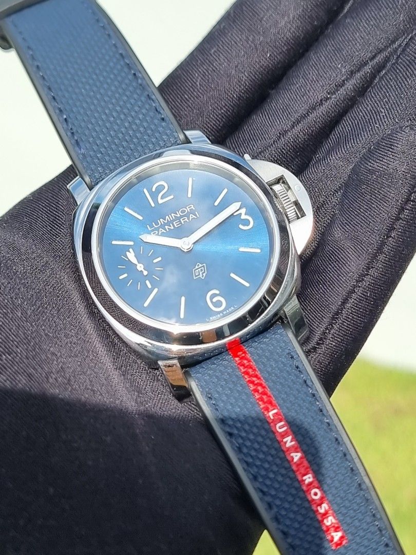 PANERAI LUMINOR BLU MARE LOGO BASE PAM01085 PAM1085 PAM 1085 01085 BLUE ...