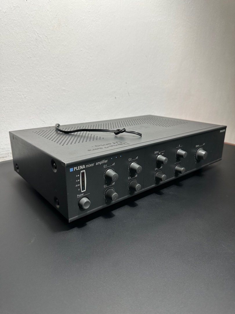 Philips Plena Mixer Amplifier, Hobbies & Toys, Music & Media, Musical ...