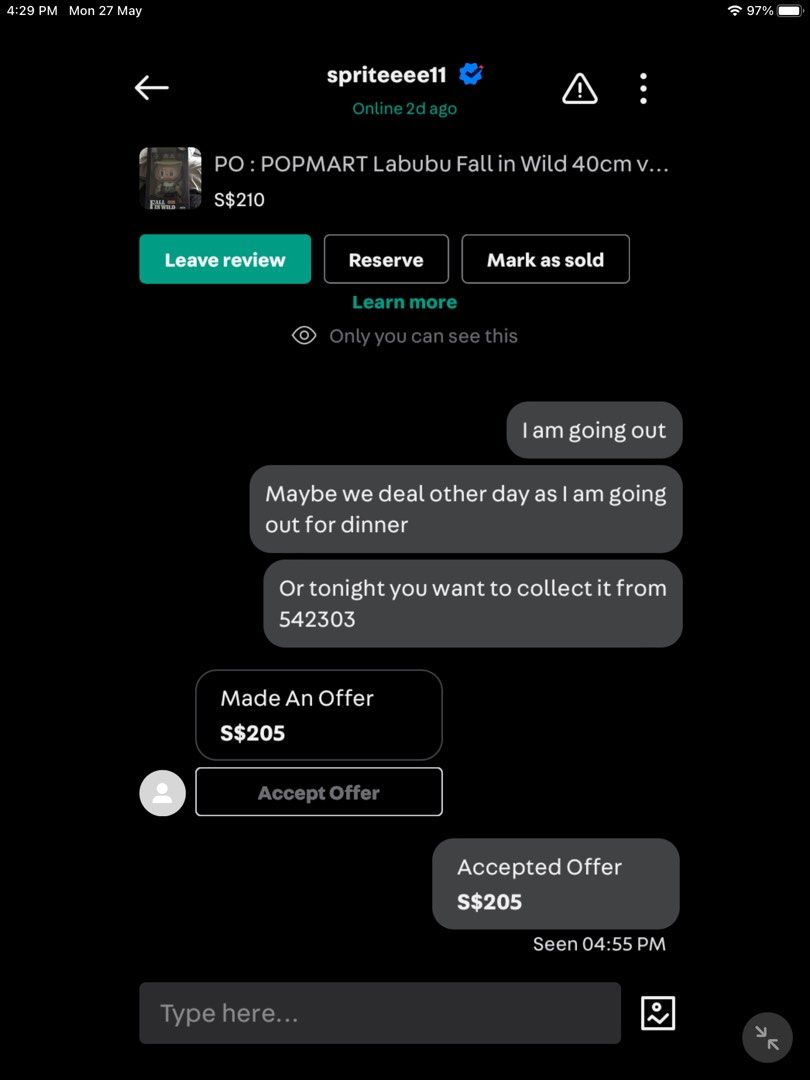 PO : POPMART Labubu Fall in Wild 40cm vinyl plush doll, Hobbies & Toys ...