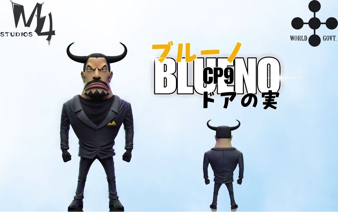 [PO] M4 Studio - One Piece CP9 Blueno - StatuesGK [FREE SHIPPING], Hobbies & Toys, Toys & Games ...