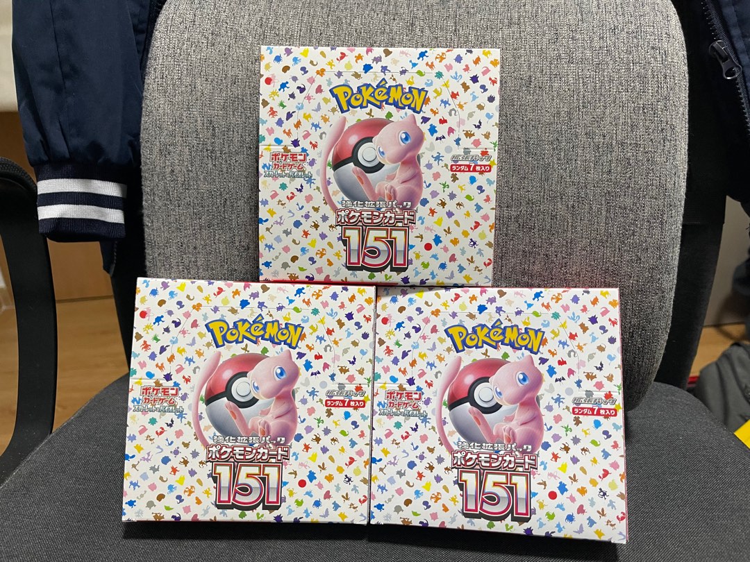 [ALL SOLD] Pokemon Japanese 151 Booster Box SEALED (FREE TRACKED MAIL ...
