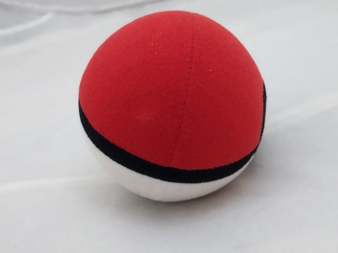 Pokemon Poke Ball Plush Pokeball Plush, Hobbies & Toys, Toys & Games on ...