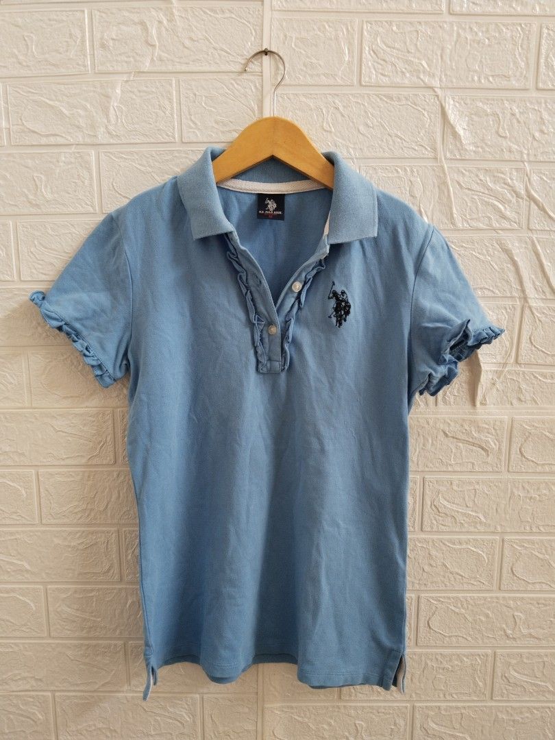 POLO LD 84 P. 60 BAJU ANAK 12 TAHUN KEATAS BAJU BIRU MUDA PRELOVED MURAH, Bayi & Anak, Baju Anak ...