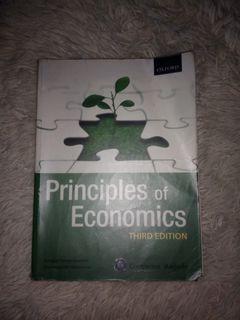 Principles of Economics (3rd ed), Hobbies & Toys, Books & Magazines ...