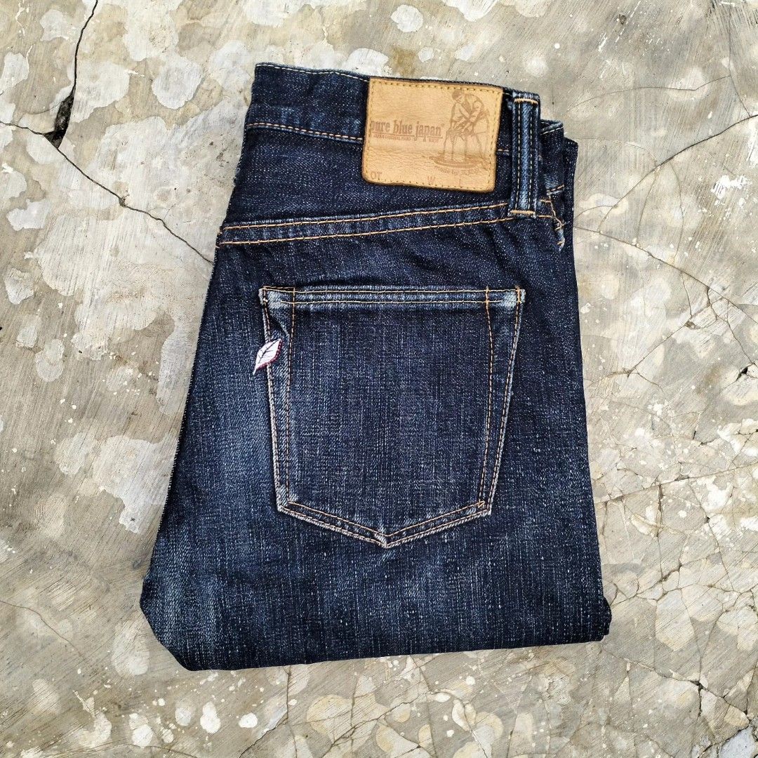 Pure blue Japan not momotaro jeans iron heart denim Levis vintage ...