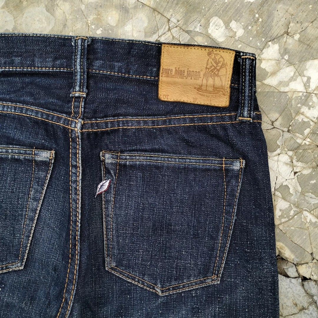 Pure blue Japan not momotaro jeans iron heart denim Levis vintage ...