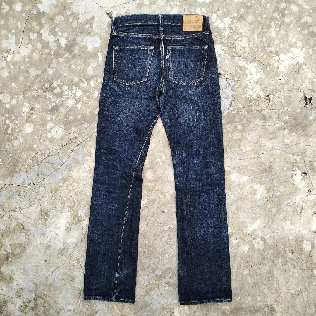 Pure blue Japan not momotaro jeans iron heart denim Levis vintage ...