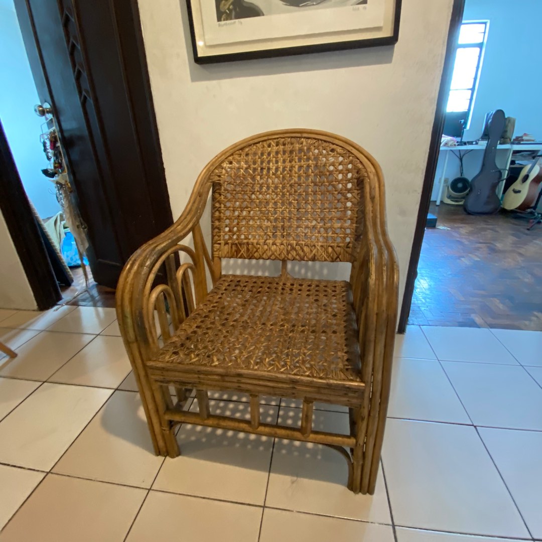 Rattan Solihiya Chair, Furniture & Home Living, Furniture, Chairs on ...