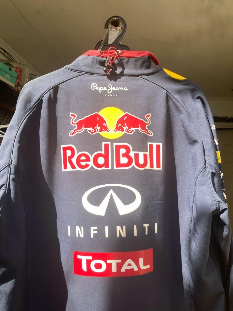 Red bull Infiniti Racing Jacket by Pepe Jeans 2XL (Soft Shell), Men's ...