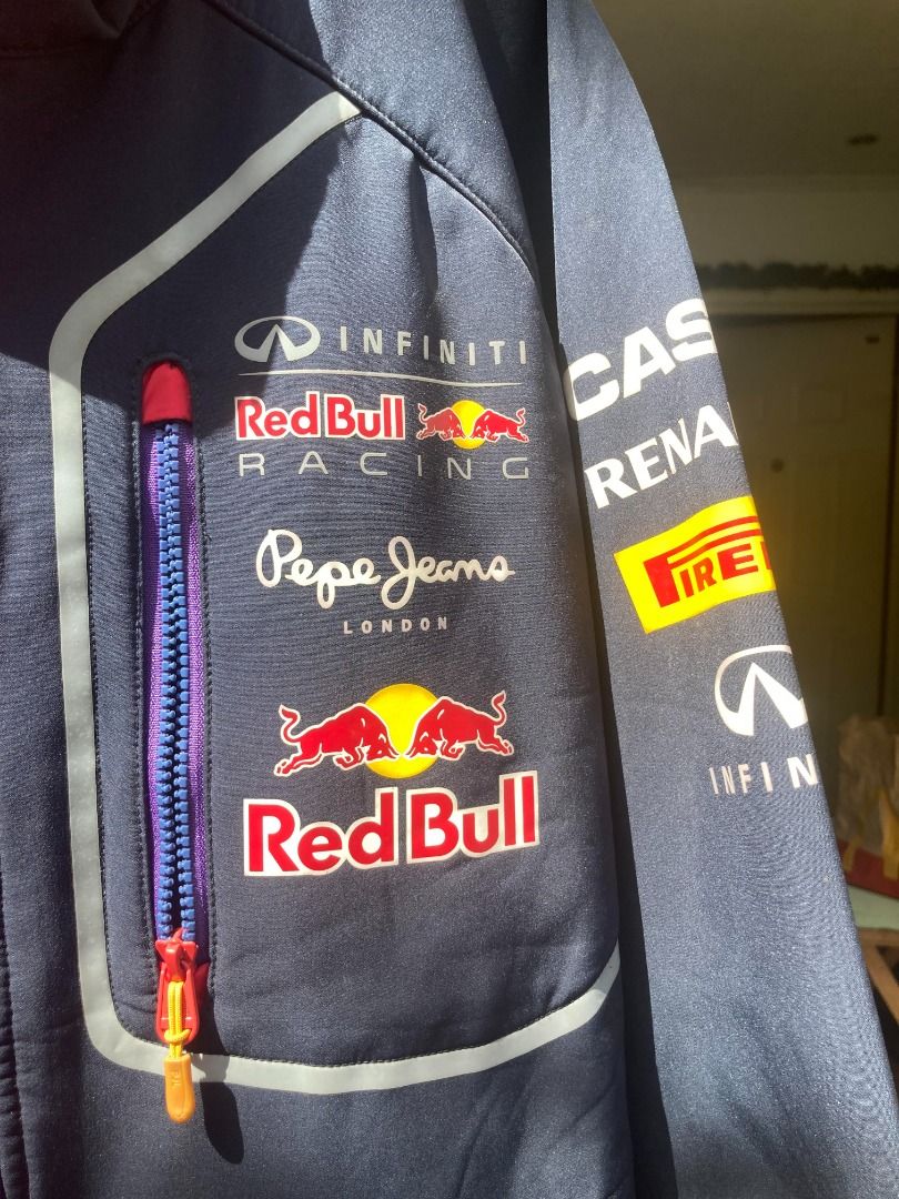 Red bull Infiniti Racing Jacket by Pepe Jeans 2XL (Soft Shell), Men's ...
