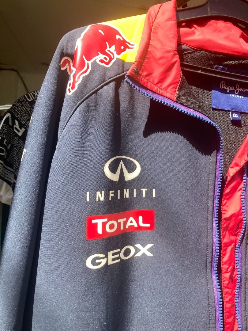 Red bull Infiniti Racing Jacket by Pepe Jeans 2XL (Soft Shell), Men's ...