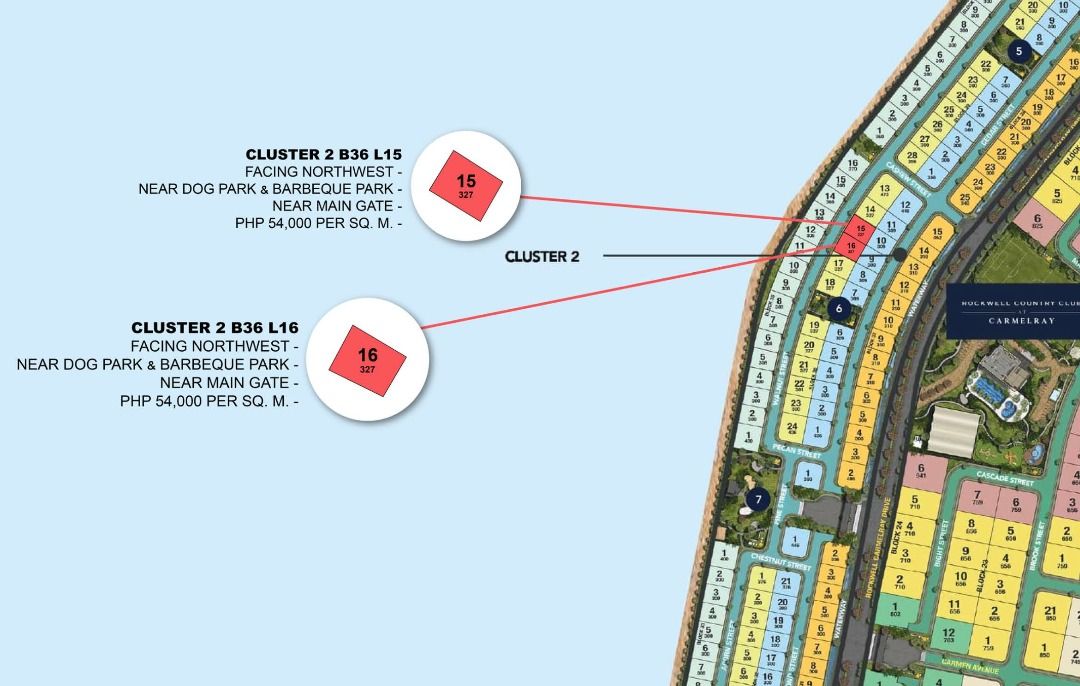 Rockwell South at Carmelray Calamba Laguna Residential Lots For Sale ...