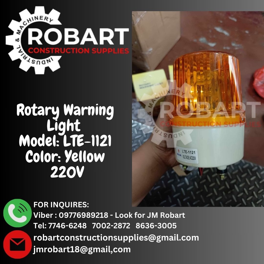 Rotary Warning Light, Commercial & Industrial, Construction Tools ...