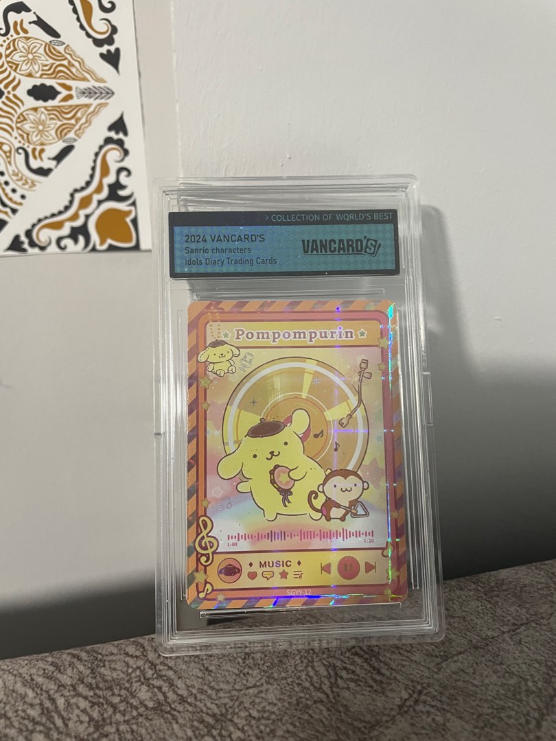 Sanrio Pompompurin Card, Hobbies & Toys, Toys & Games on Carousell