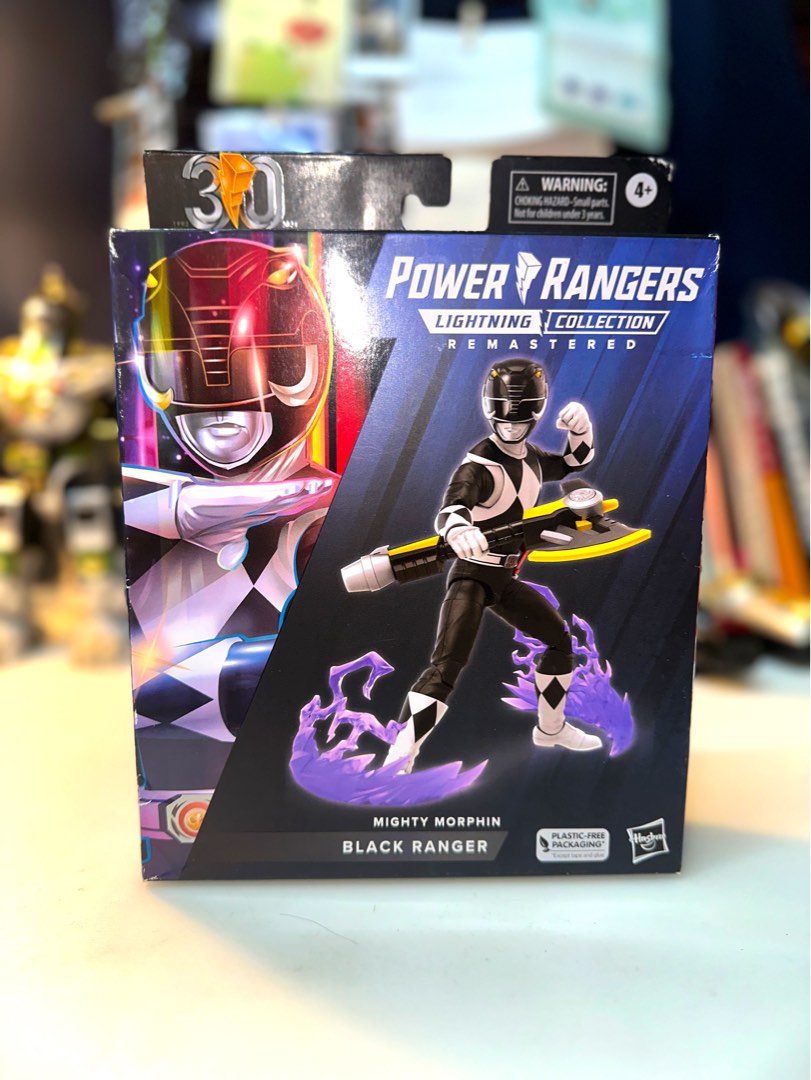 (SEE PIC) MMPR Black Power Ranger Remastered Lightning Collection ...