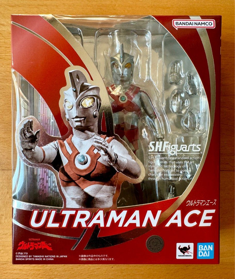 🌟SHF Ultraman ACE 超人艾斯 港版全新🌟, 興趣及遊戲, 玩具 & 遊戲類 - Carousell