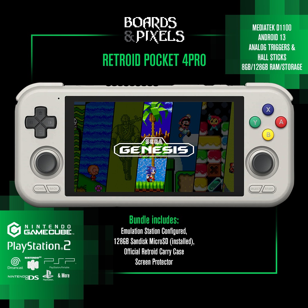 (Pending pre-order) Retroid Pocket 4PRO 4 PRO Mediatek Dimensity 1100 ...