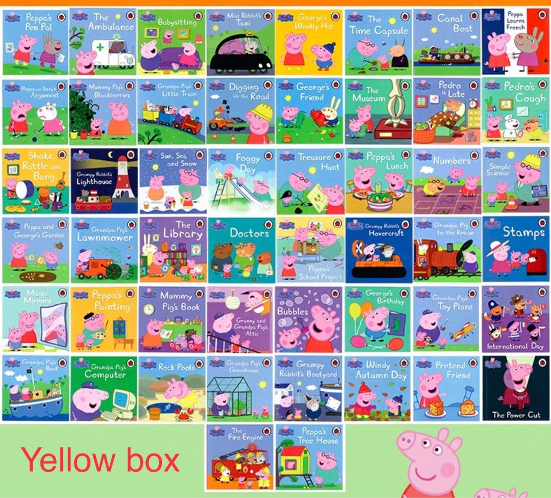 Clearance The Incredible Peppa pig 50 Children bedtime story books ...