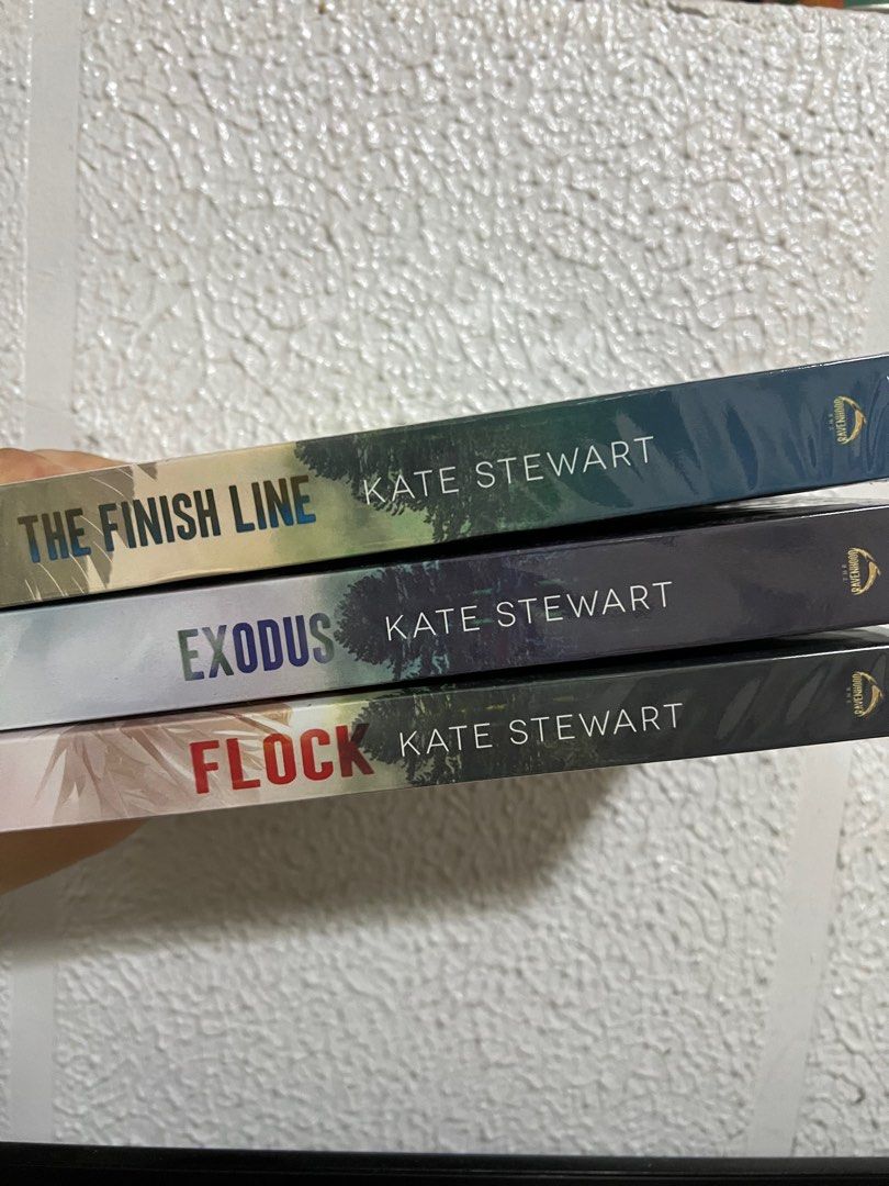 The ravenhood by kate stewart: the flock, exodus, the finish line ...