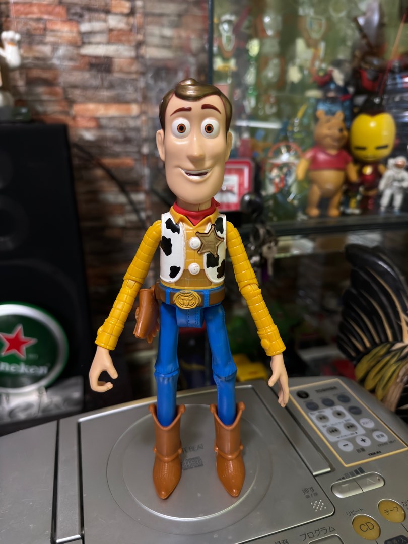 Toy Story Talking Woody Articulated 9” Inches Toy Figure, Hobbies ...