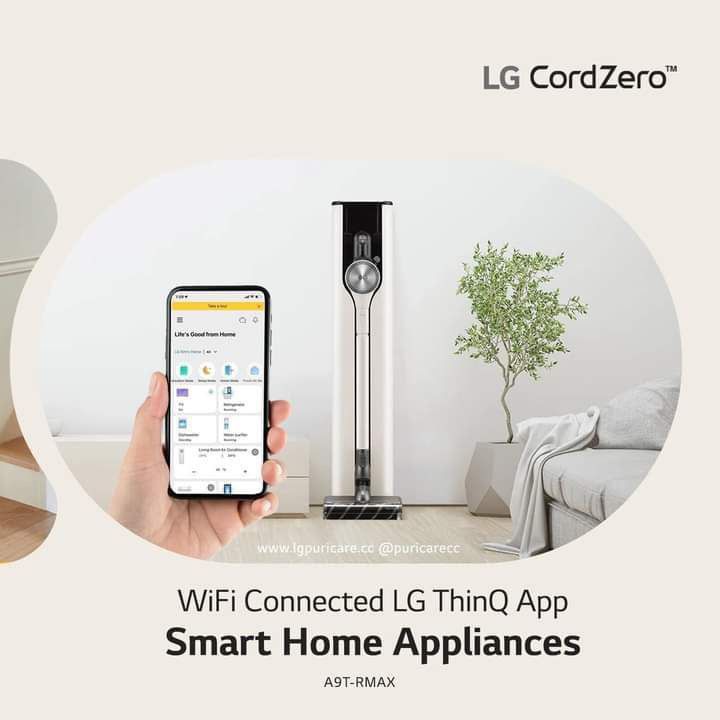 VACUUM LG CORDZERO ANSURAN BULANAN RM90 FREE PENGHANTARAN, TV & Home Appliances, Vacuum Cleaner ...