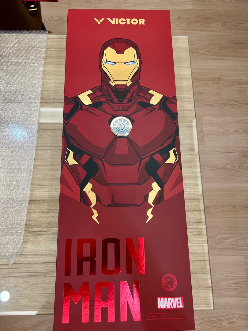 Victor x Iron Man, Sports Equipment, Sports & Games, Racket & Ball ...