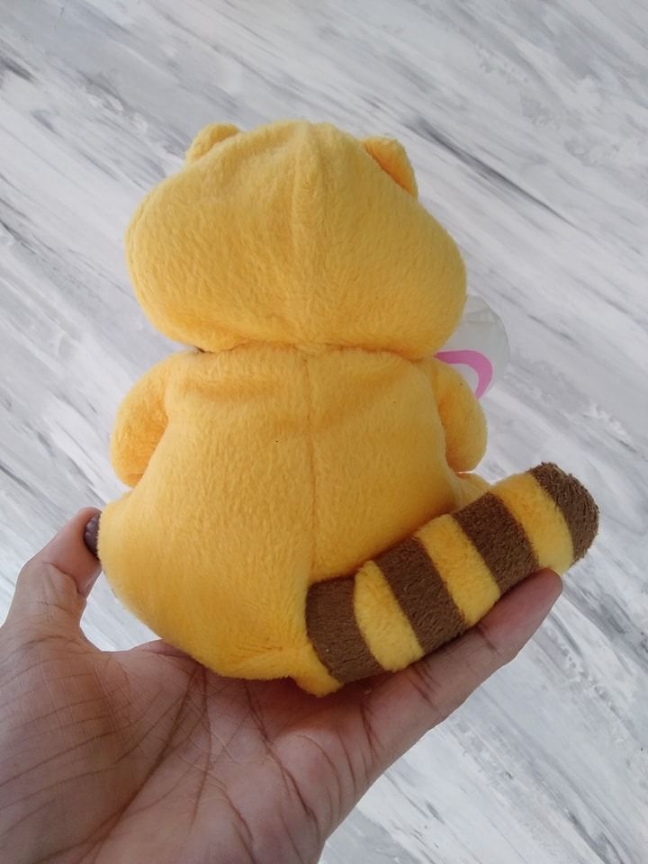 Vintage Rascal Racoon World Masterpiece Theater Retro Anime Plush ...