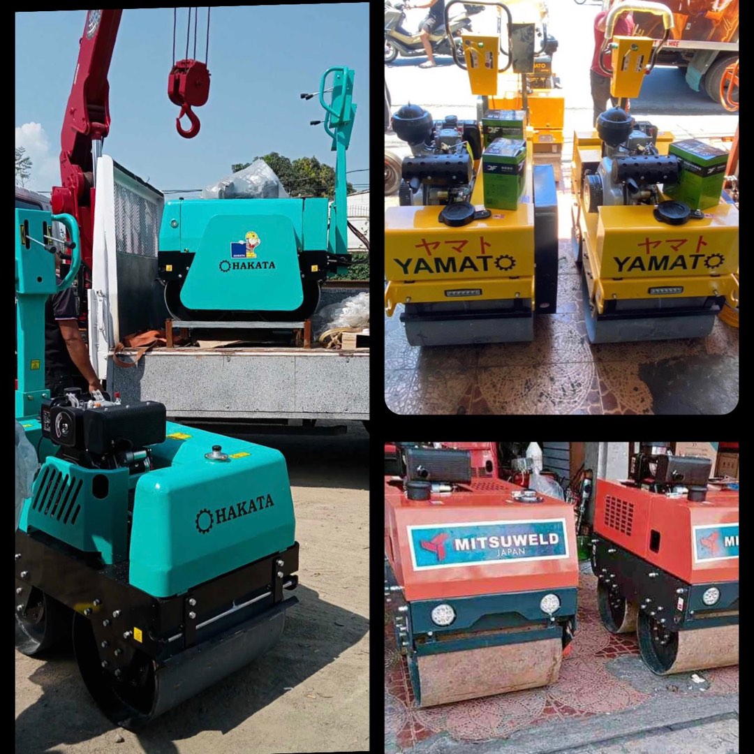 WALK BEHIND VIBRATORY ROLLER (MINI PISON), Commercial & Industrial ...
