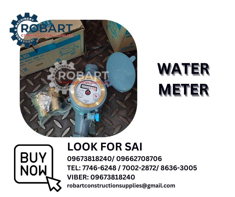 Water meter, Commercial & Industrial, Construction Tools & Equipment on ...
