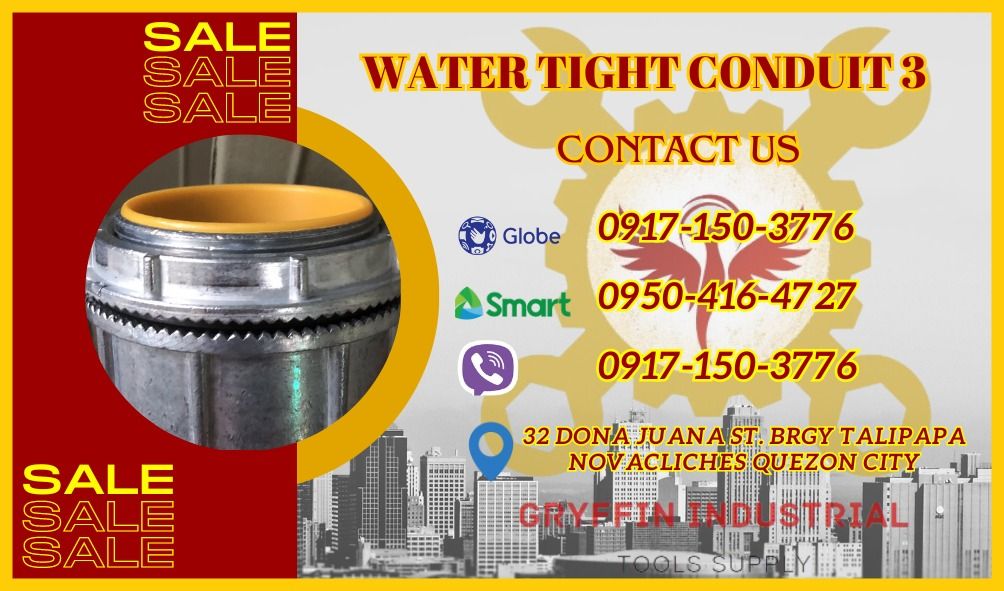 WATER TIGHT CONDUIT 3, Commercial & Industrial, Industrial Equipment on ...